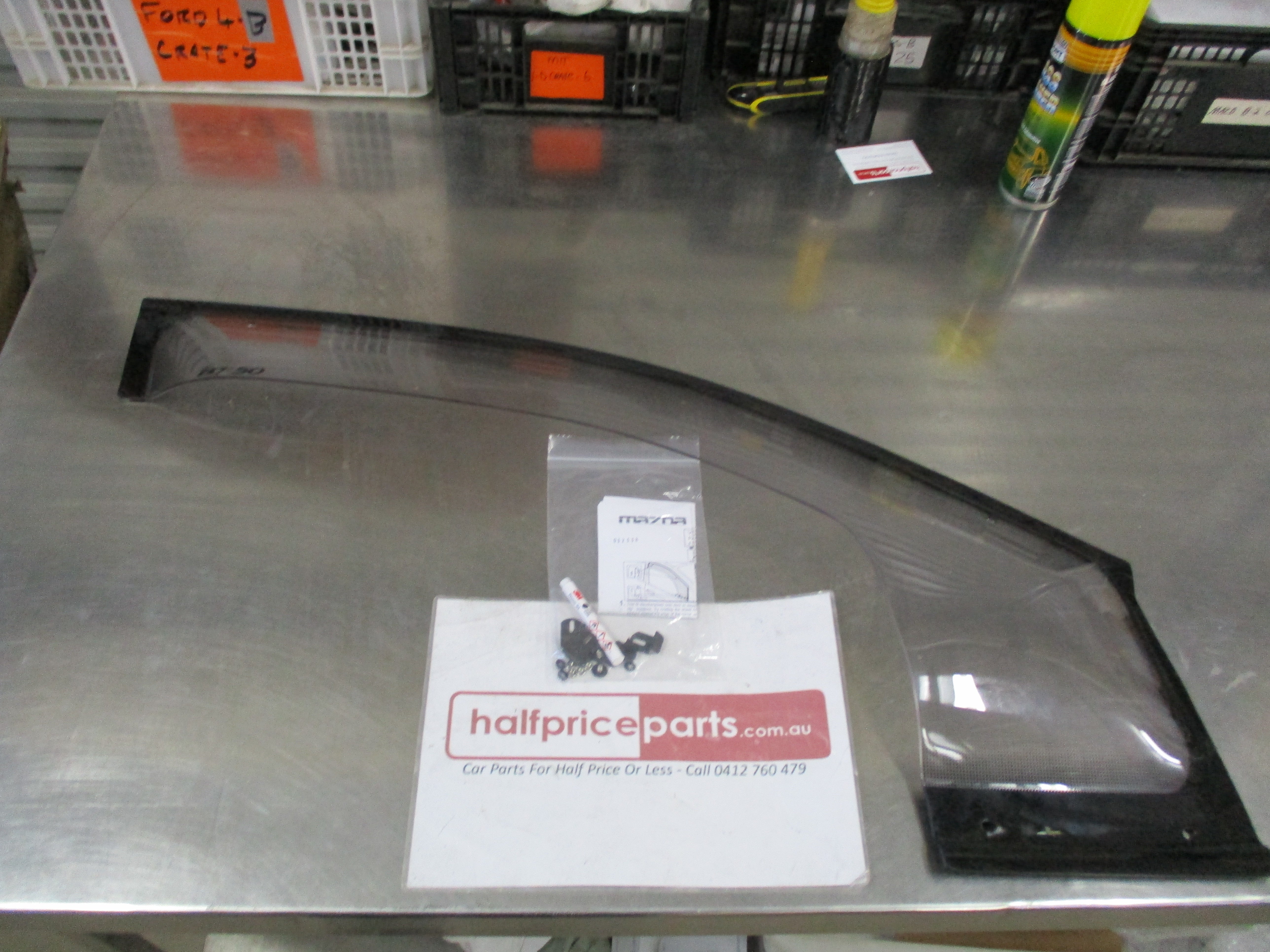 Mazda BT-50 UP/UR Genuine Front Right Hand Weathershield New Part ...