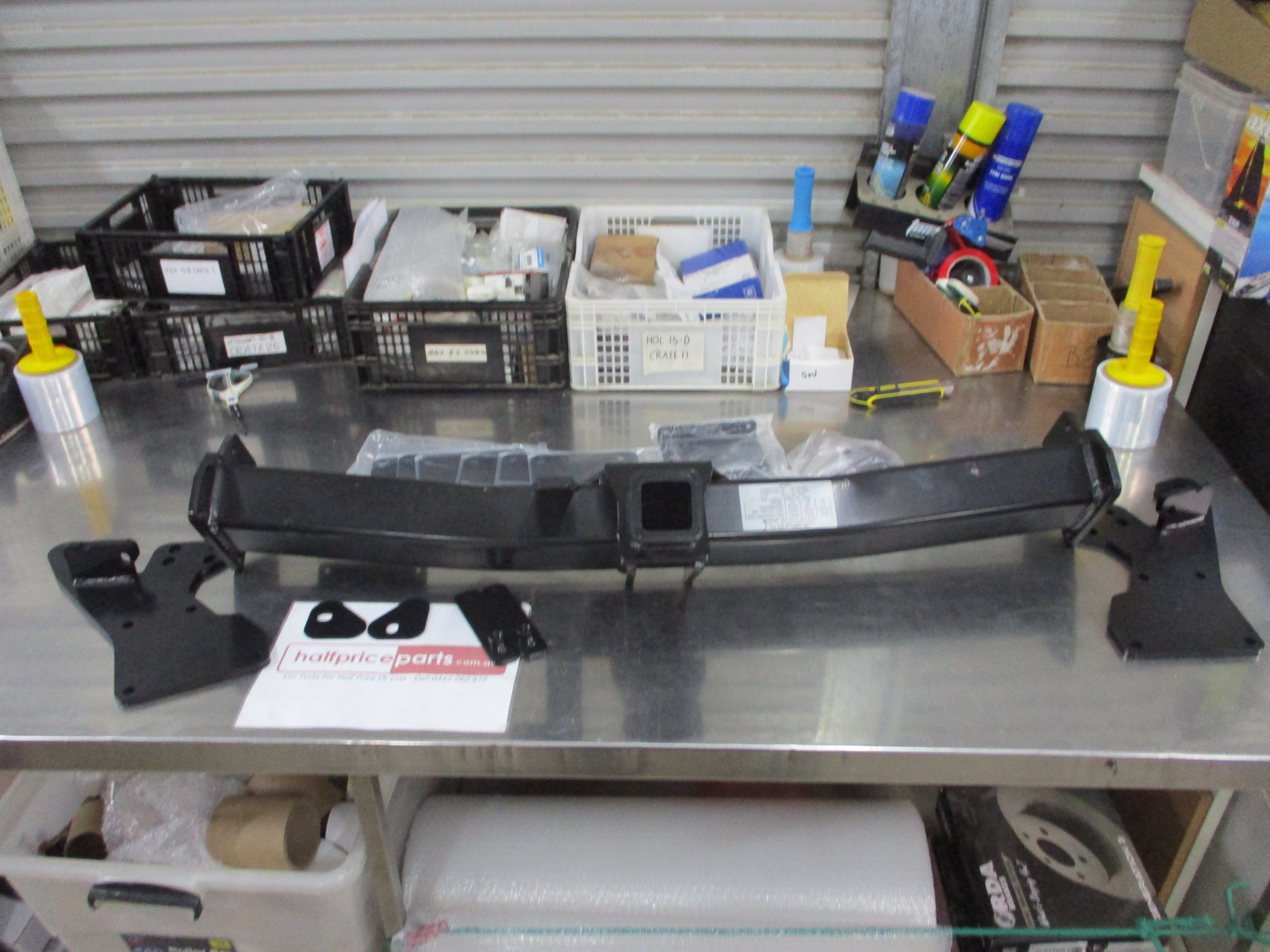 Mazda BT-50 TF Genuine Replacement Tow Bar With Brackets (NO BOLTS NO ...