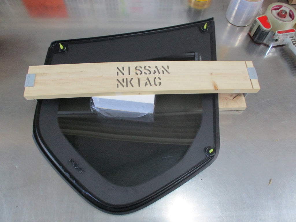 Nissan Xtrail T31 Genuine Right Hand Rear Quarter Glass Assembly New P ...