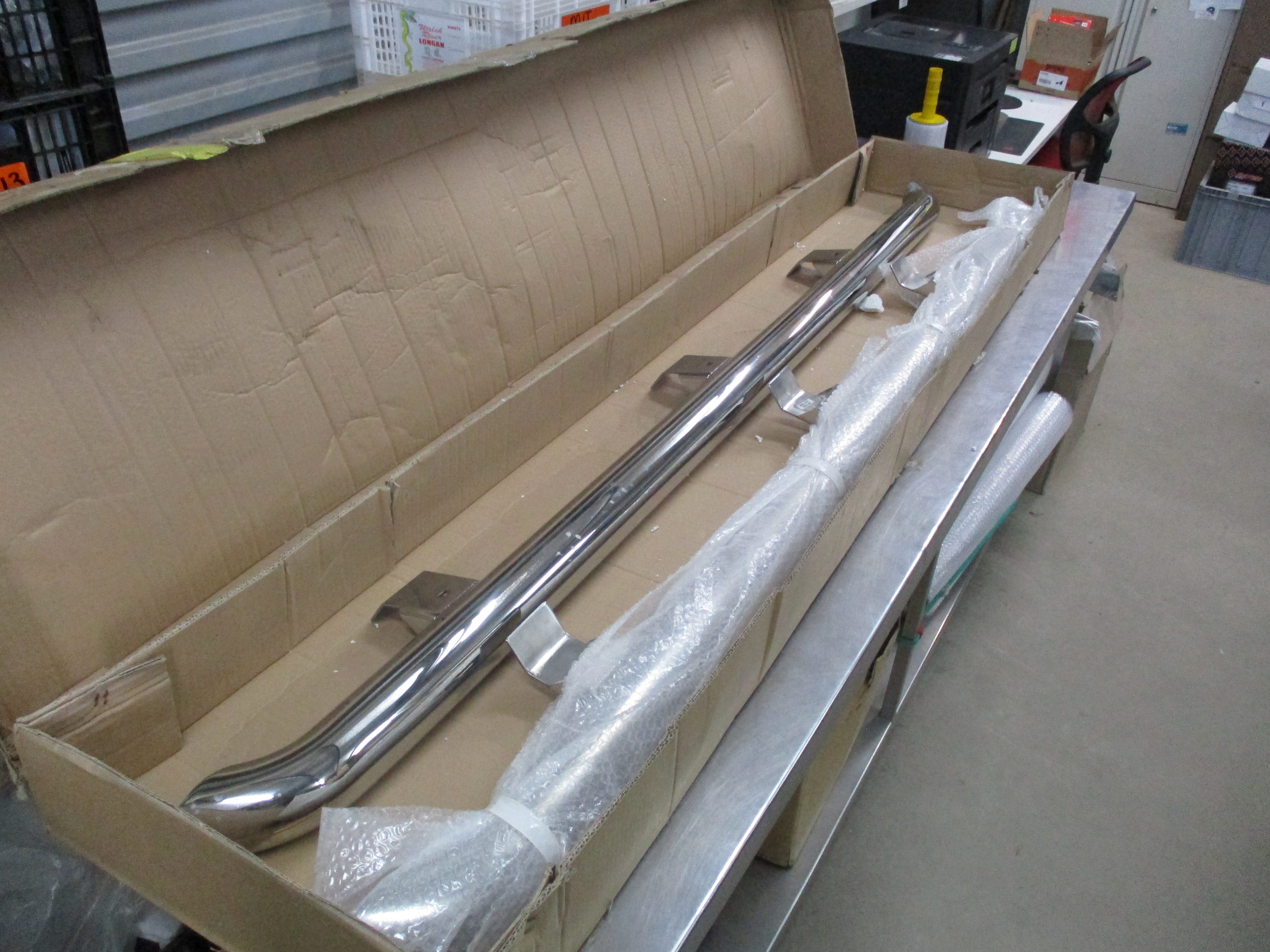 Volkswagen Amarok Genuine Side Sill Pipes With Fitting Kit New – Half ...