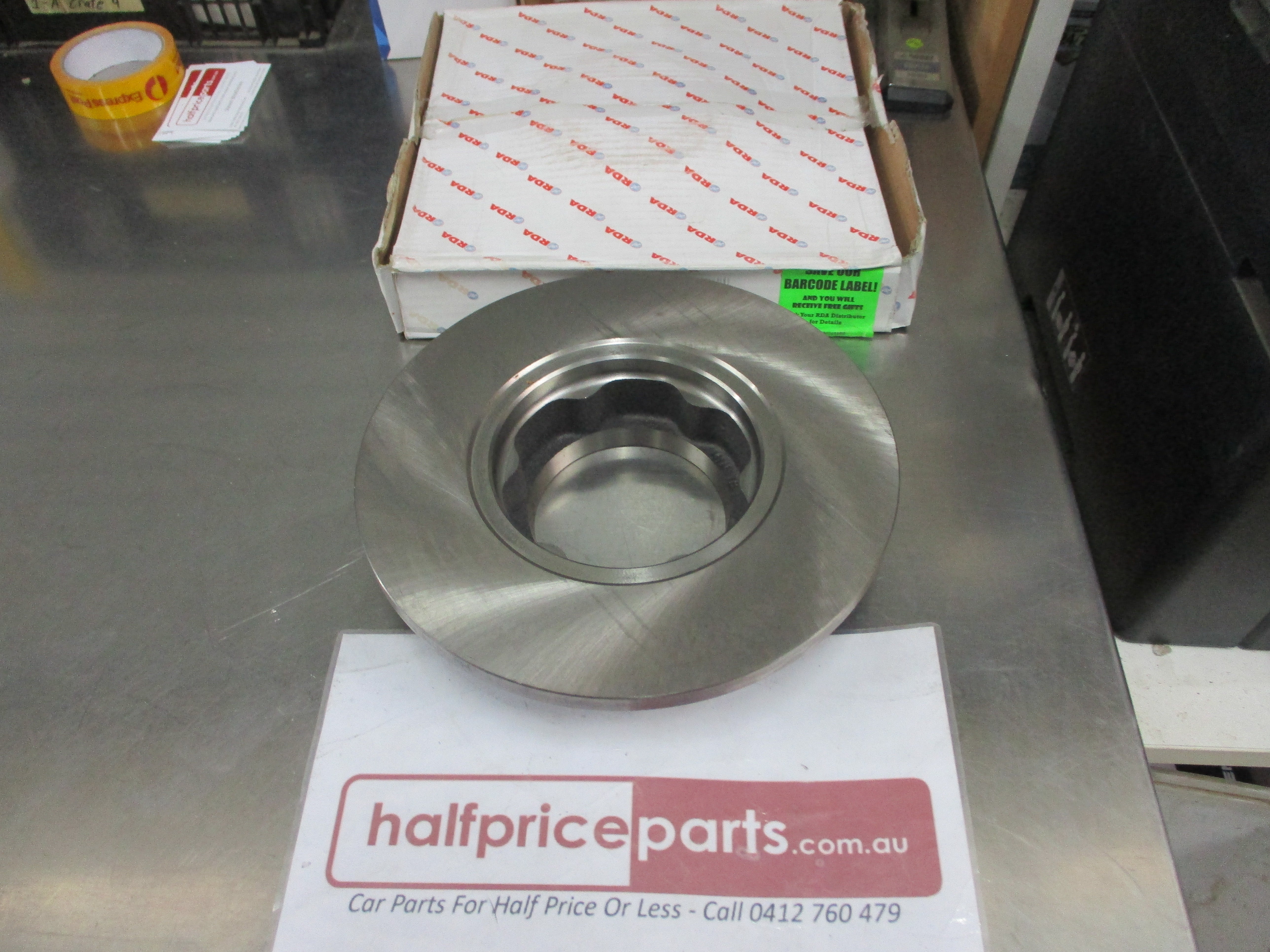 RDA Front Disc Rotor (Single) Standard Suits Nissan 720 4WD New Part ...