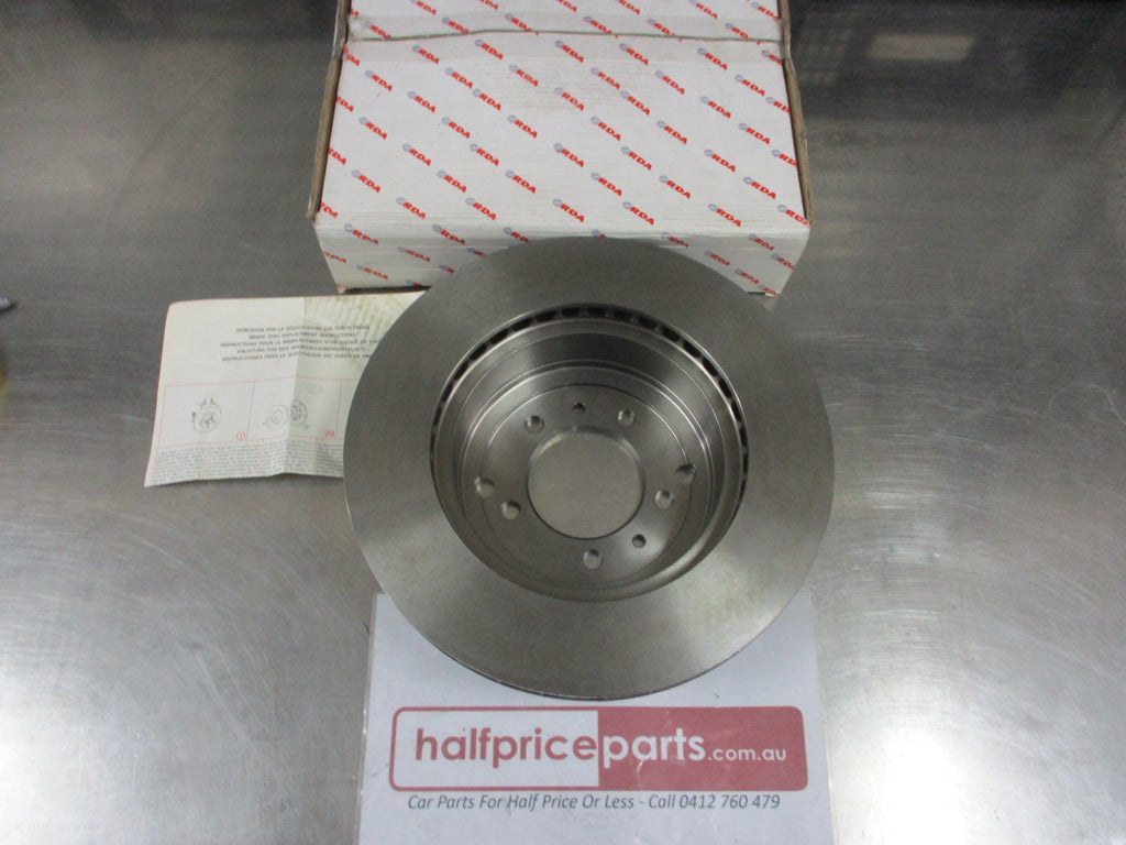RDA Rear Disc Rotors (Single) Standard Vented Suits De Tomaso Pantera ...