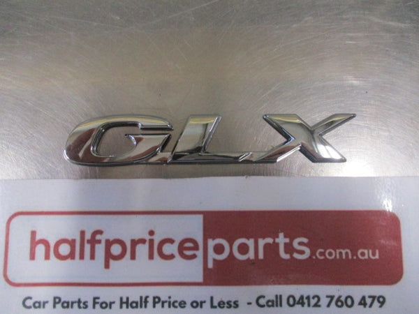 Mitsubishi Lancer/Nimbus/Mirage/Colt Genuine Chrome GLX Badge New Part ...