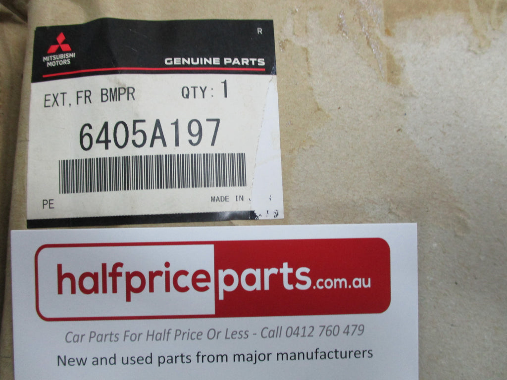 Mitsubishi Outlander Genuine Front Bumper Extension (Lower Panel) New ...