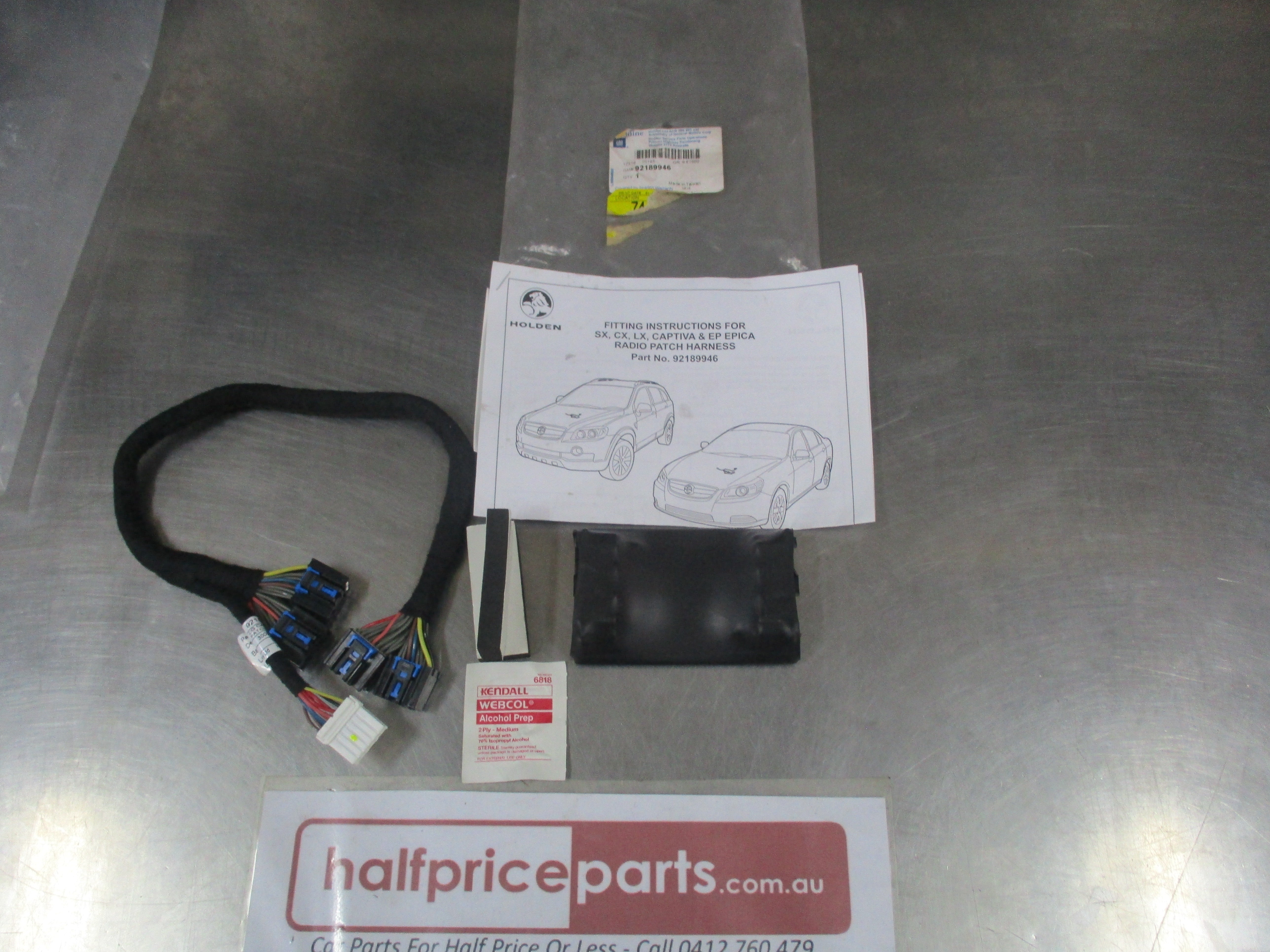 Holden Captiva/Epica Genuine Bluetooth And DVD Breakout Harness New Pa ...