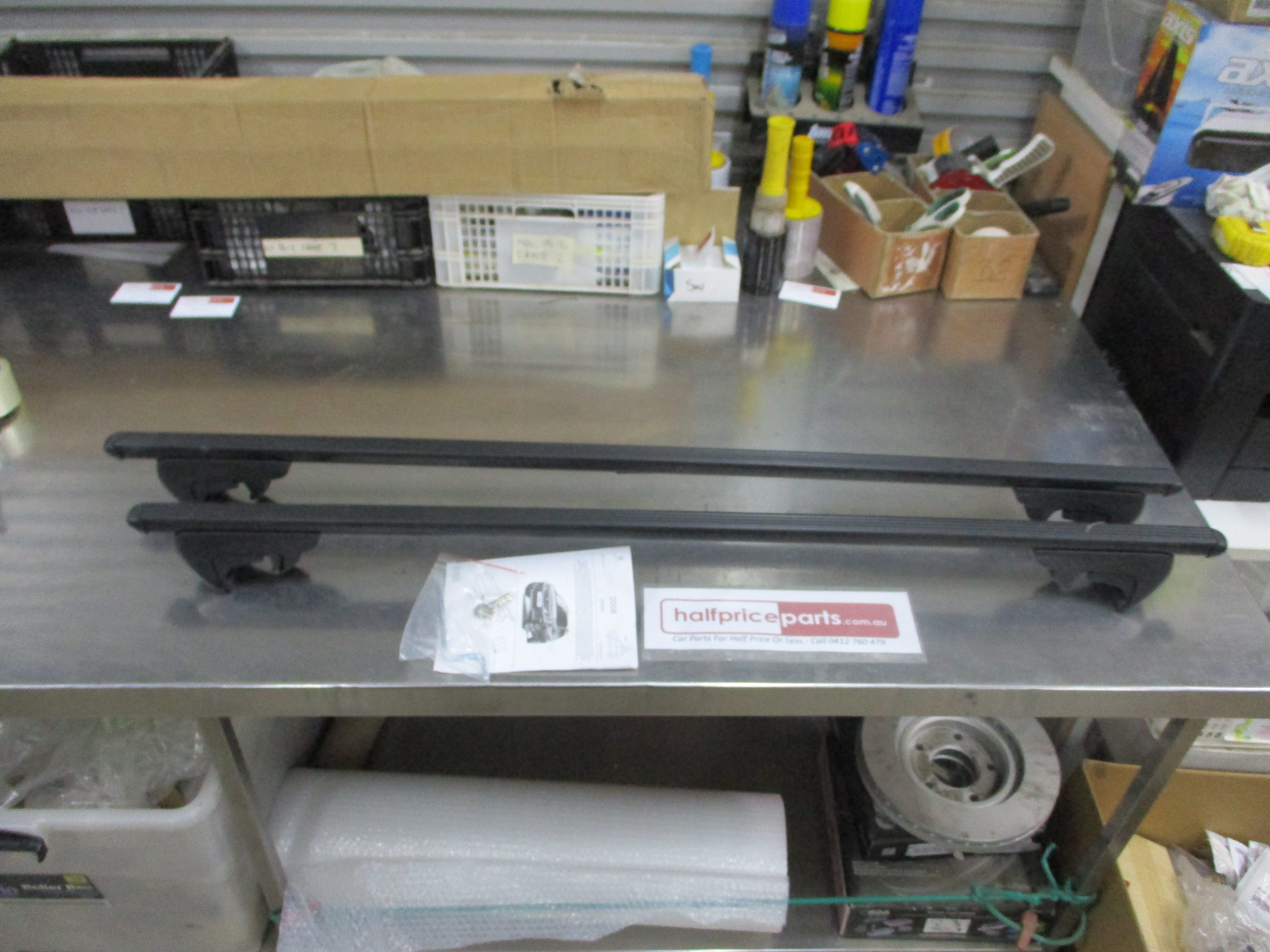Peugeot 2008 SUV Genuine Transverse Roof Bars Set Of 2 Steel New Part ...