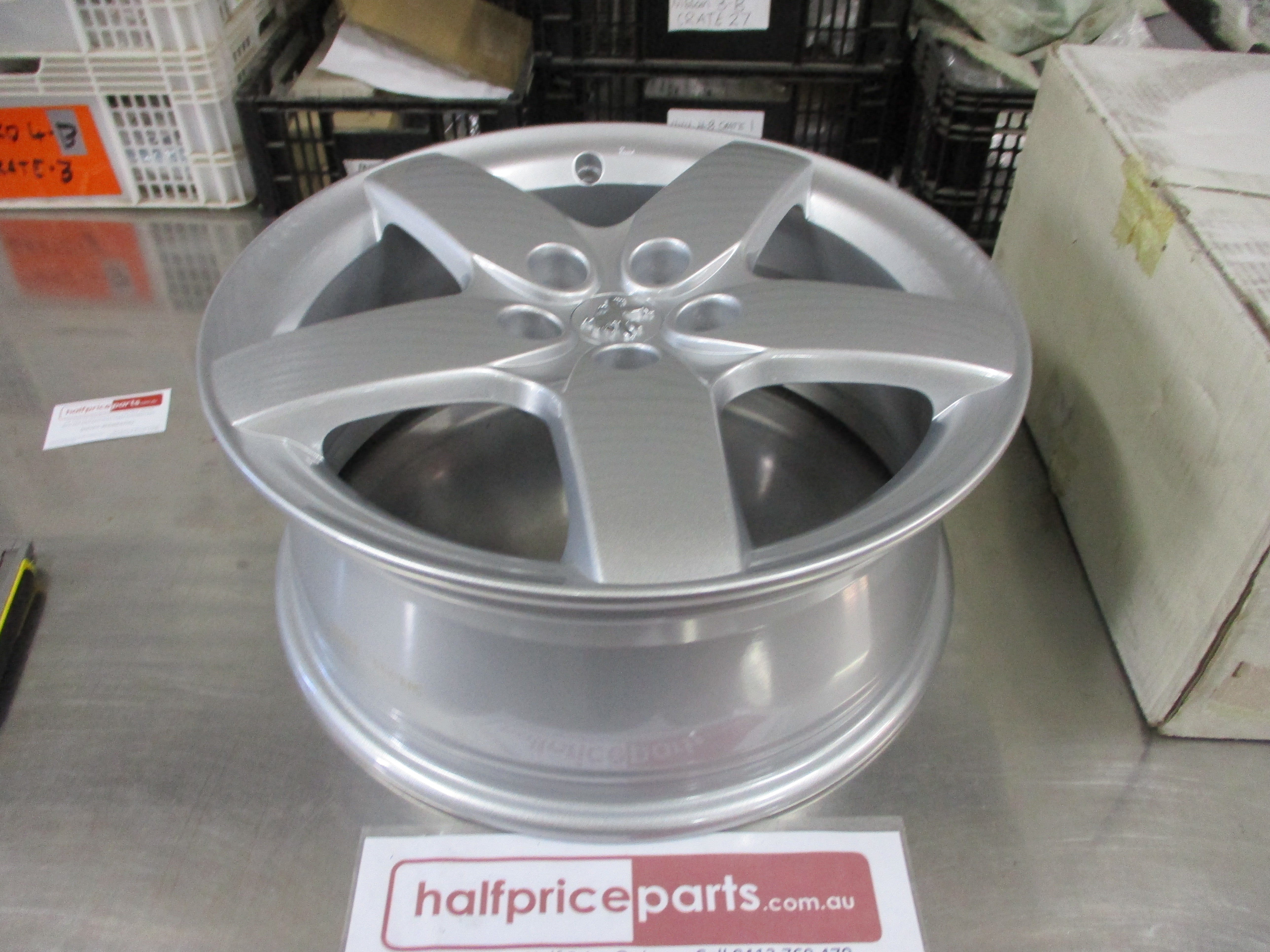 Peugeot 407 Genuine 17 Inch Quasar Alloy Wheel With Center Cap New Par ...