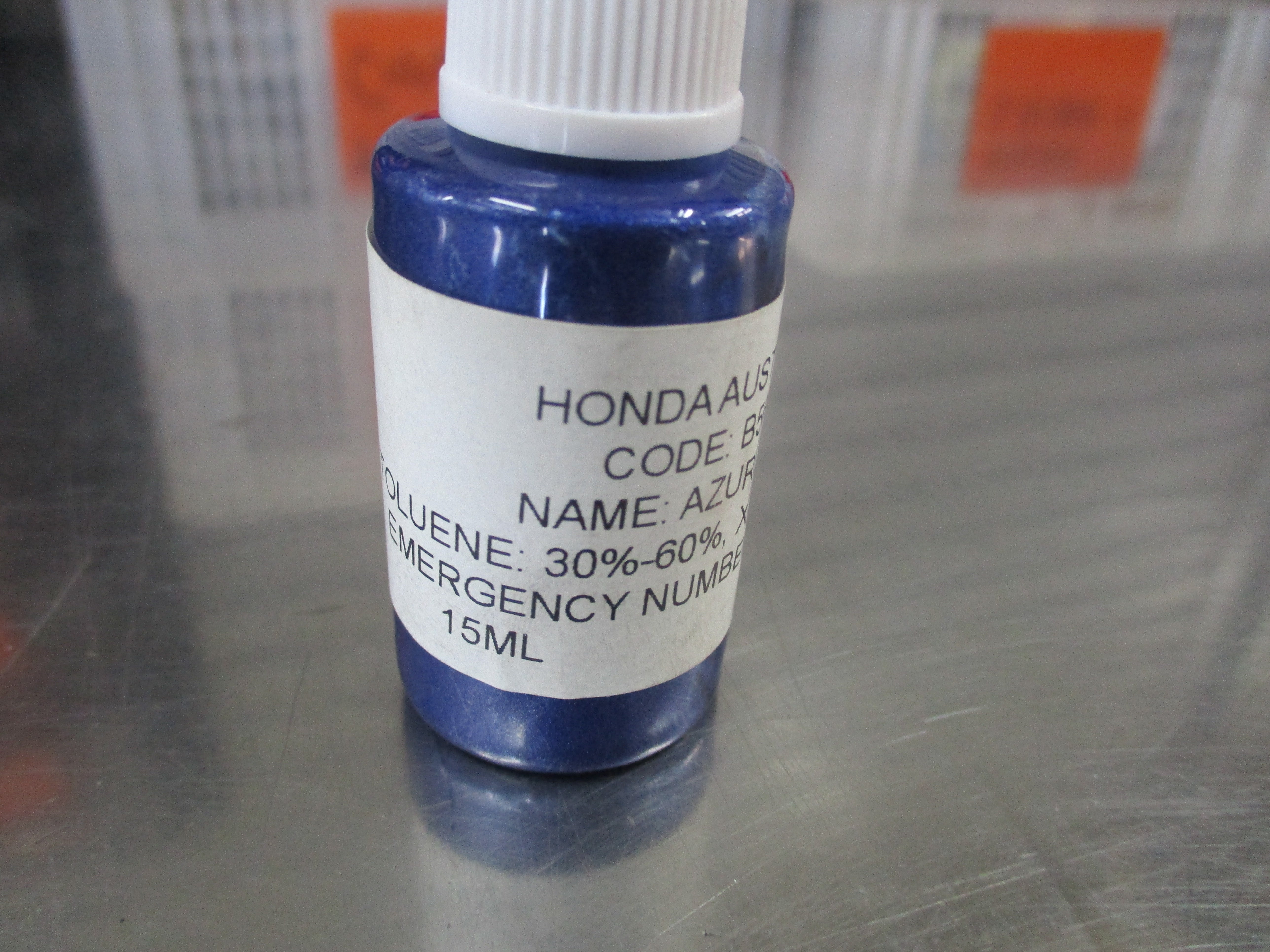 Honda Azure Blue (B568M) Genuine Metallic Touch Up Paint New – Half ...