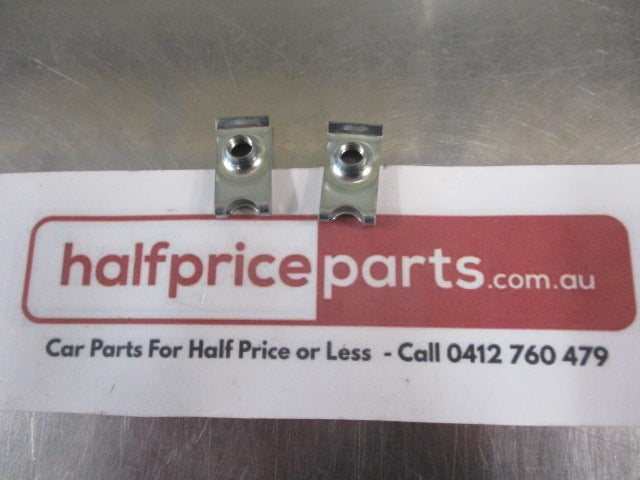 Mitsubishi Lancer-Outlander Genuine Front Bumper Cover Nut (Pair) New ...