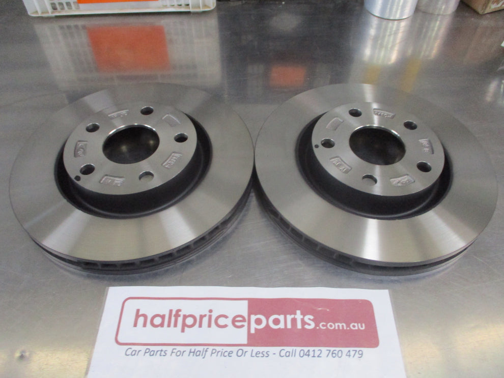 Holden VE/VF Commodore Front Disc Brake Rotors 298mm Pair 3.6Ltr V6 Ne ...