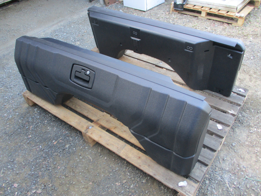 GM Silverado 1500 Genuine Short Bed Side Mounted Storage Box Black New ...