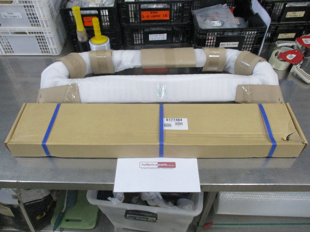 Toyota Landcruiser Prado GX GXL Genuine Polished Alloy Nudge Bar New P ...