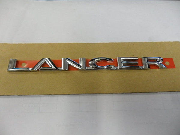 Mitsubishi Lancer Boot Badge Genuine New Part – Half Price Parts - Car ...