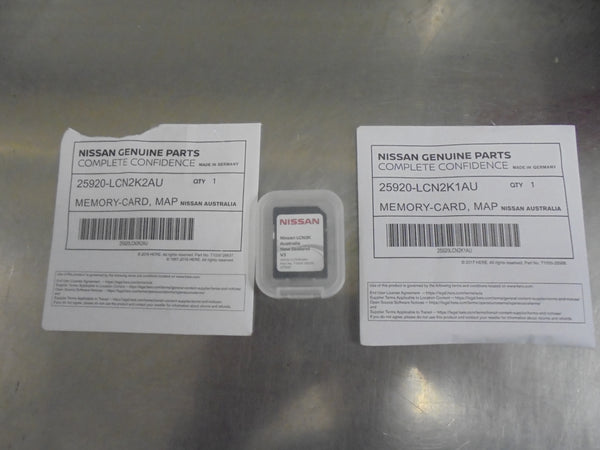 Nissan Navara D23 NP300 Genuine Memory Card Map New Part – Half Price ...