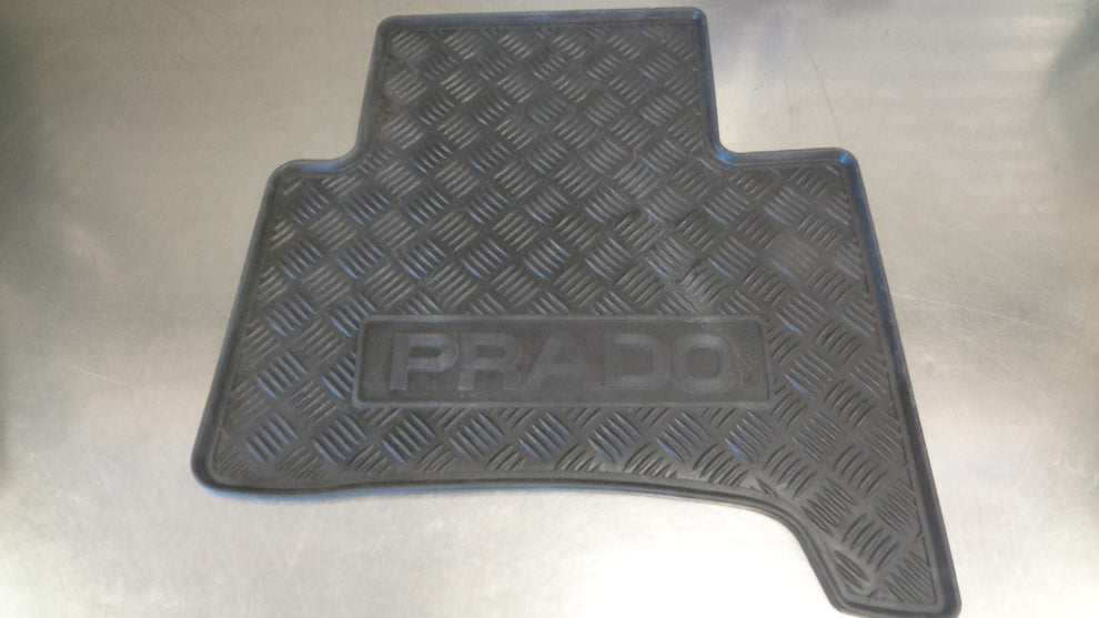 Toyota Prado 120 Series Genuine Rear Rubber Floor Mat Set New Part ...