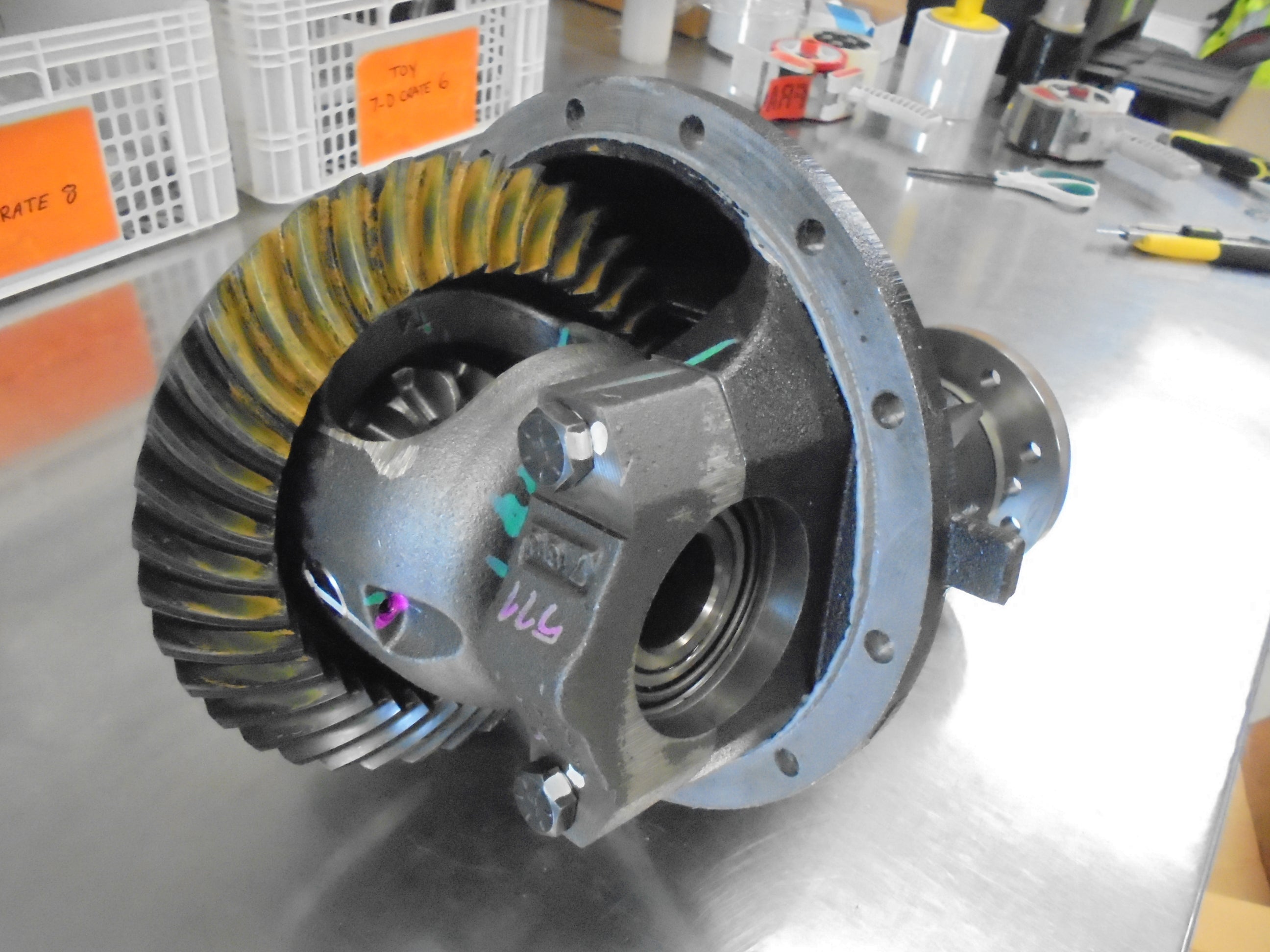 Ford PX Ranger Genuine Rear Differential And Carrier Assembly 3.55 Rat ...