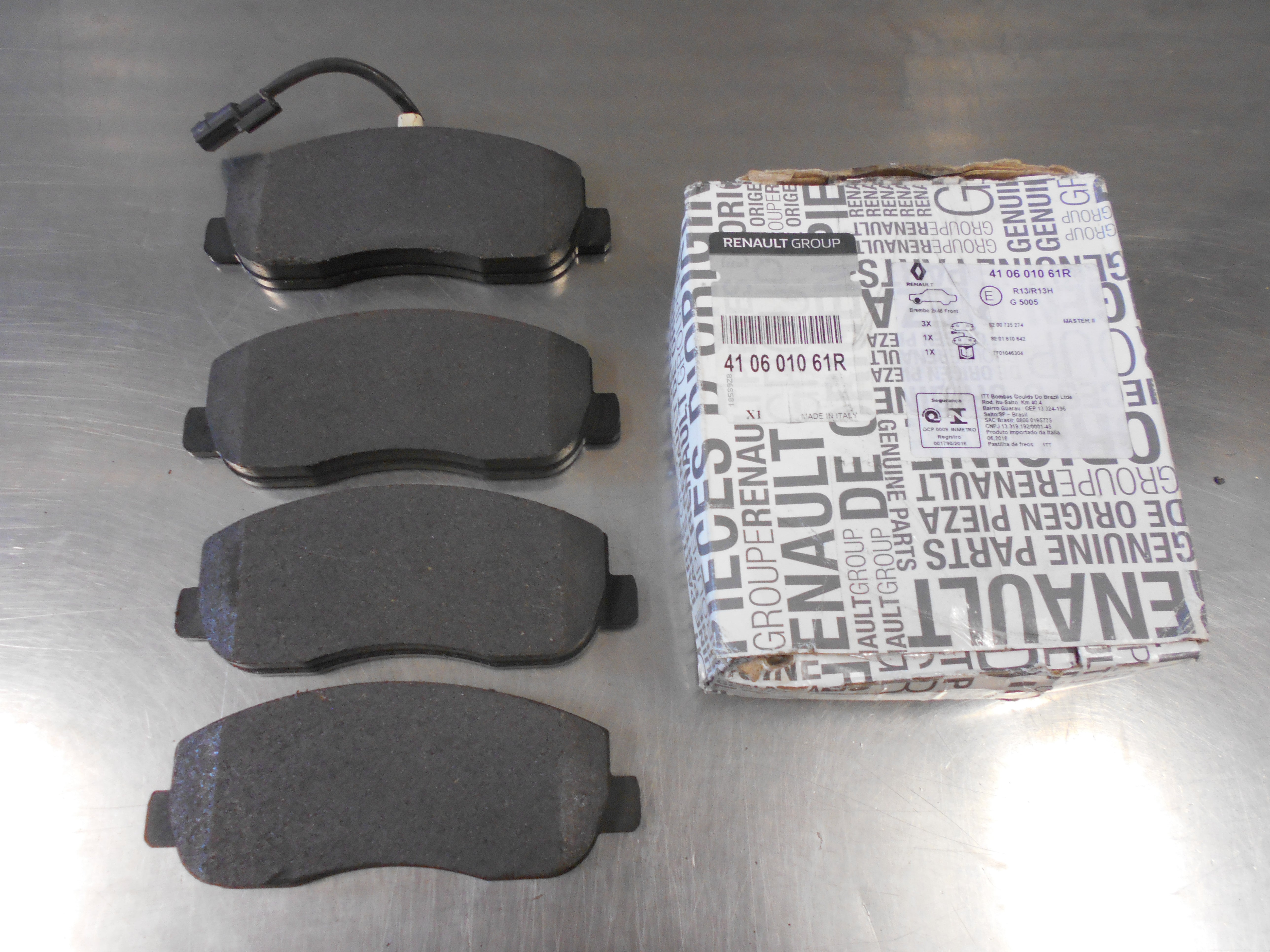 RENAULT MASTER Genuine Front Brake Pads New Part – Half Price Parts ...